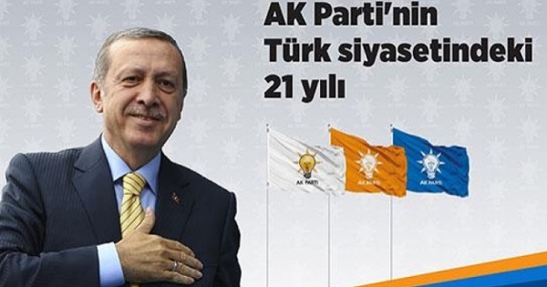 AK Parti 21 yaşında AK Parti 21 yaşında